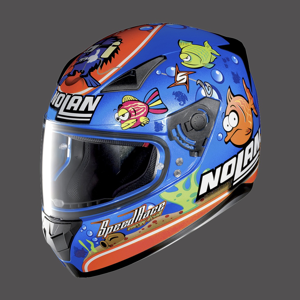 Nolan Full Face Helmet Gemini Replica 39 Melandri | Sprocket Sport